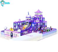 China Cute Style Diverse Color Choose Kids Amusement Park Castle Theme Pvc Material for sale