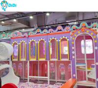 China OEM Castle Theme Indoor Playground For Kids Pvc Material for sale