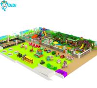 China Plastic Jungle Theme Kids Indoor Playground Designed With Jungle Theme for sale