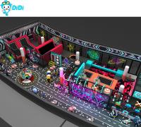China Cosmic Exploration Alien Climbing Cosmic Space Theme Indoor Playground for sale