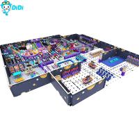 China Kids Indoor Playground Amusement Park Lower Price Cool Space Theme for sale