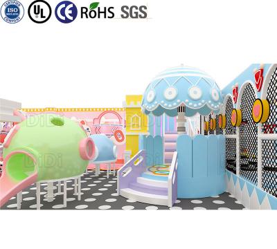 China Kids Amusement Park Non-Toxic Indoor Playground With Soft Colors Inexpensive for sale
