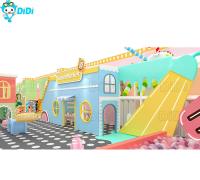 China Kids Amusement Park Non-Toxic Indoor Playground With Soft Colors Inexpensive for sale