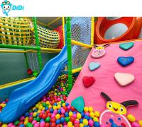China Kids Space Theme Indoor Playground With Big Slides for sale