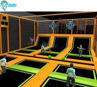 China Trampoline Park Bowling Center Ninja Courses Jungle Gyms Axe Throwing Play Center for sale