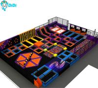 China Trampoline Park Jumping Sports Park Franchise Case Indoor Playground Kids Play Area for sale
