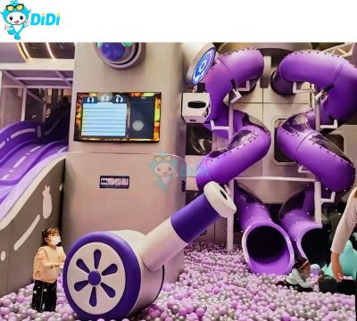China Children Games Ramps Slides Climbing Towers Soft Play Equipment Indoor Playground for sale
