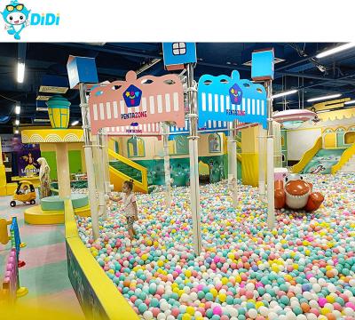 China Commercial Amusement Park Facilities Interactive Inflatable Children'S Soft Games for sale