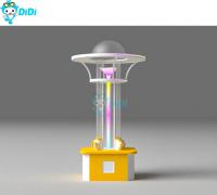China Indoor Ball Fountain Ocean Ball Play Blowing Machine For Kids Soft Playground for sale