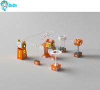China Science Museum Physics Ball Blaster Ball Fountain With The Ocean Balls For Kids for sale
