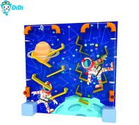 China Customized Ocean Ball Wall Science Equipment Kids Interactive Tube Ball Wall Games for sale