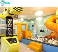 China Interactive Ball Wall Kids Activity Wall Games Wall-Mounted Ball Maze Indoor Playground for sale
