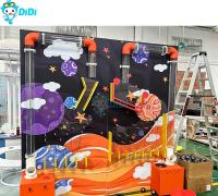 China Playground Equipment Kids Interactive Science Ball Wall Indoor Playground Pipe Toys for sale