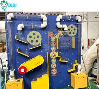 China Indoor Playground Sliding Ball Game Wall And Interactive Wall Children Game for sale