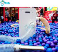 China 220V Ball Pool Pit Dry Washing Plastic Ocean Indoor Playground Cleaning Machine for sale