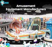 China Large Indoor Children'S Playground Small Equipment Shopping Mall Slide Combination for sale