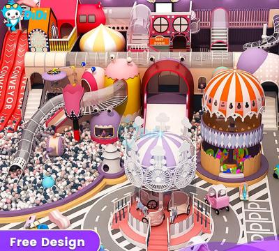 China Professionally Designed Indoor Play Center Children'S Toys Playground Naughty Castle for sale
