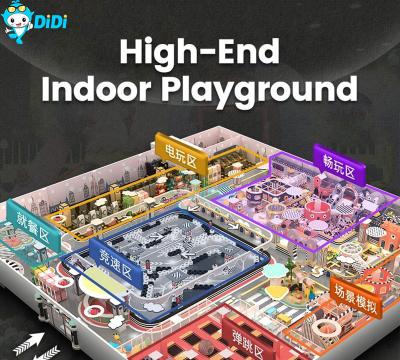 China Indoor Large-Scale Themed Naughty Castle Children'S Playground for sale