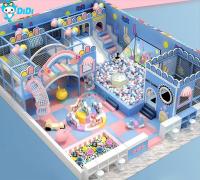 China Kid'S Wooden Slide Children'S Ball Pool Baby Playroom  Customized for sale