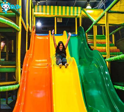 China China Safety Certified Children'S Indoor Playground Macaron Theme Play Center for sale