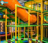 China China Safety Certified Children'S Indoor Playground Macaron Theme Play Center for sale