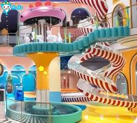 China Commercial Indoor Playground With Hilarious Ball Pit Slide And Exciting Obstacle for sale