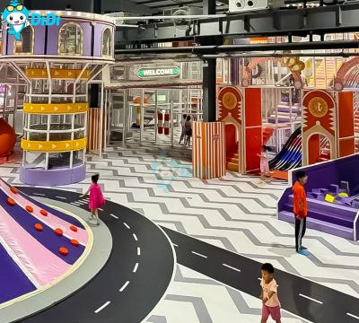 China Commercial Soft Equipment Kids' Play Area With Climbing Function Children'S Park Games for sale