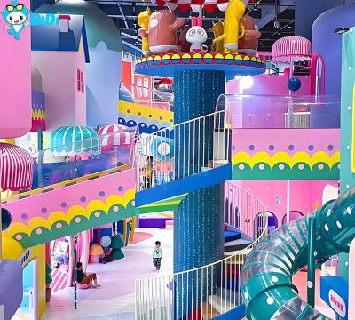 China Indoor Playground With Climbing Structures Toddler-Friendly Naughty Castle for sale