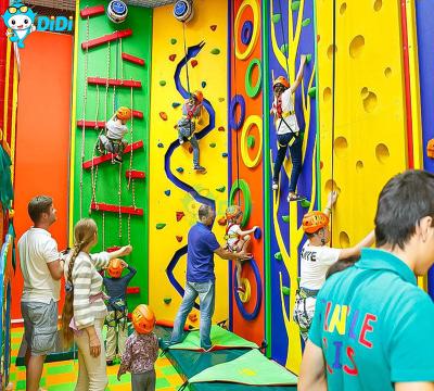 China Playground Children Adventure Play Center Indoor Ball Pool Trampoline Big Slide for sale