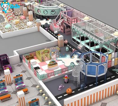 China Tailored Dynamic Kids Play Park Revolutionary Children Indoor Play Solutions for sale