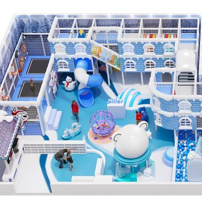 China Enchanting Winter Wonderland Indoor Playground Magical Escape For Kids for sale