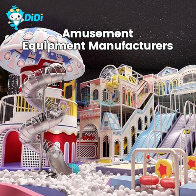 China Custom Themed Naughty Castle Indoor Playground with Trampoline & Slide for Commercial Use for sale