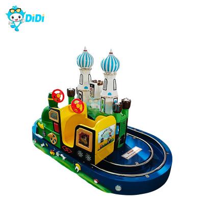 China 1Player DIDI Park Castle Train Coin-Operated Game Machine for Kids L218xW130xH145cm for sale
