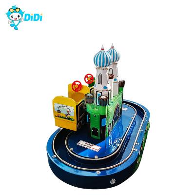 China 1Player Electric Castle Track Train Coin Operated Game Machine for Indoor Playgrounds for sale