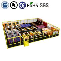 China Custom Jungle Theme Trampoline Park with Protective Net for Indoor Entertainment for sale