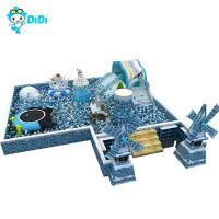 China Custom Ice Castle Indoor Playground for Kids with Slide and Ball Pit for sale