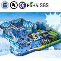 China Custom Ice Castle Indoor Playground for Kids with Slide and Ball Pit for sale