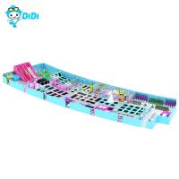 China Customizable Indoor Trampoline Park for Kids with 3D Installation Instructions and 1-5 Years Warranty ISO9001 Certified for sale