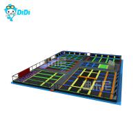 China Factory Direct Sale Stainless Steel Indoor Trampoline Park with Protective Net for Kids and Adults for sale