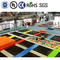 China Factory Direct Sale Stainless Steel Indoor Trampoline Park with Protective Net for Kids and Adults for sale
