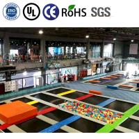 China Factory Direct Sale Stainless Steel Indoor Trampoline Park with Protective Net for Kids and Adults for sale