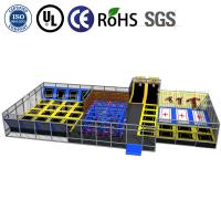 China High Capacity Indoor Trampoline Park Equipment with Protective Net and 1-5 Years Warranty for Commercial Use for sale
