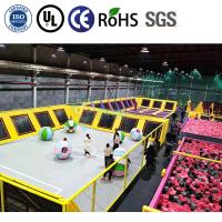 China High Capacity Indoor Trampoline Park Equipment with Protective Net and 1-5 Years Warranty for Commercial Use for sale
