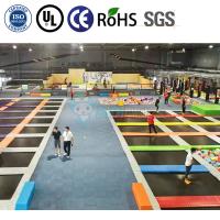 China High Capacity Indoor Trampoline Park Equipment with Protective Net and 1-5 Years Warranty for Commercial Use for sale
