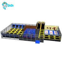 China Indoor Trampoline Park for Kids with 3+ Age 100+ Passenger Capacity and 200+ Max Capacity for sale