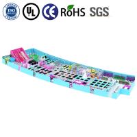 China High Capacity Indoor Trampoline Park with Safety Net and Stainless Steel Frame for Commercial Use for sale