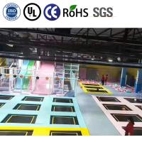 China High Capacity Indoor Trampoline Park with Safety Net and Stainless Steel Frame for Commercial Use for sale
