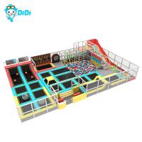 China High Capacity (500+) Indoor Trampoline Park with 1-5 Years Warranty for Ages 3+ Kids Trampoline Playground for sale