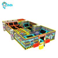China Custom Size Indoor Trampoline Park with 3D Installation and 1-5 Years Warranty for High Capacity Commercial Use for sale