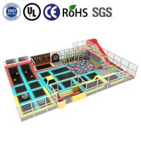 China Custom Size Indoor Trampoline Park with 3D Installation and 1-5 Years Warranty for High Capacity Commercial Use for sale